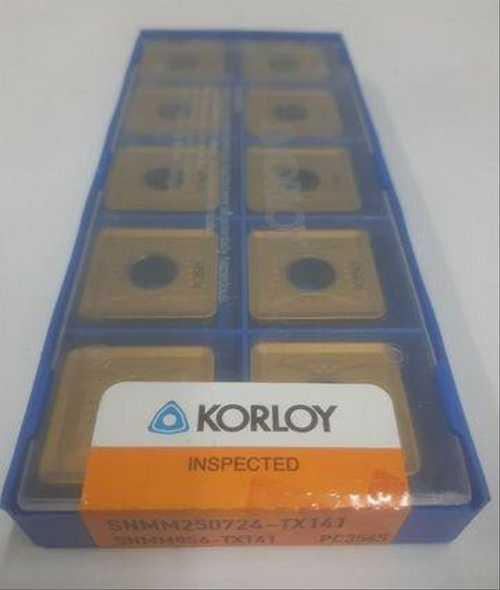 Пластины Korloy snmm 250724-TX141 PC3545