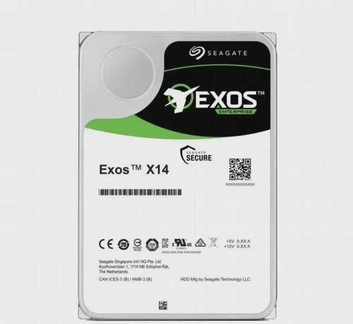 HDD накопитель Seagate Exos X14 12TB