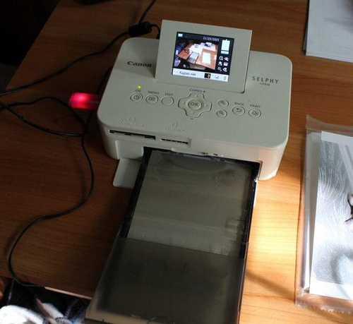 Мини принтер для фото Canon selphy CP810