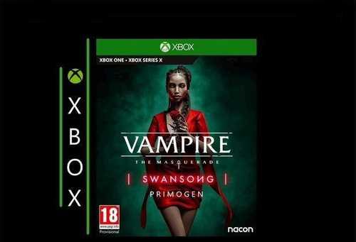 Vampire: The Masquerade - Swansong primogen Xbox