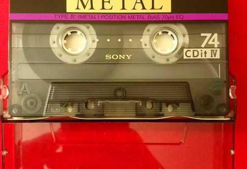 Аудиокассета Sony Metal CD it 74