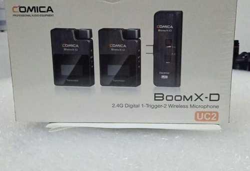 Беспроводной петличный микрофон Comica BoomX-D