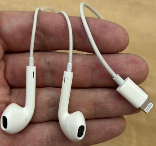 Наушники apple earpods lightning