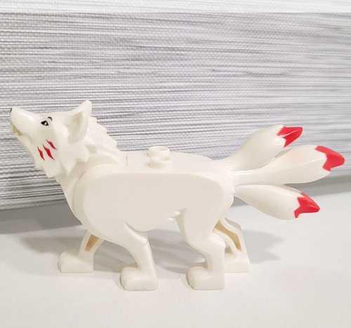 Lego Wolf with Red Markings (Akita) (65476)