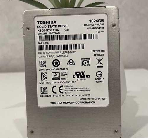 SSD SATA Toshiba 1TB