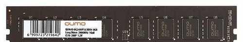 Память DDR4 8Gb 3200MHz Qumo CL22 1G8 (qum4u-8G320