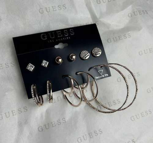 Набор сережек guess