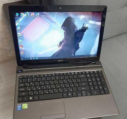 Мощный Acer core i5; 12gb; SSD HDD; GeForce 520