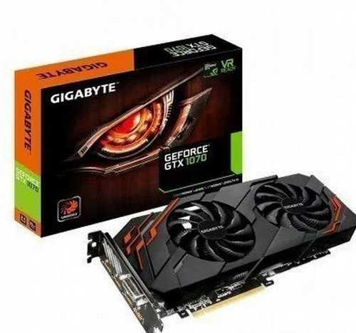 Видеокарта gtx 1070 8gb gigabyte