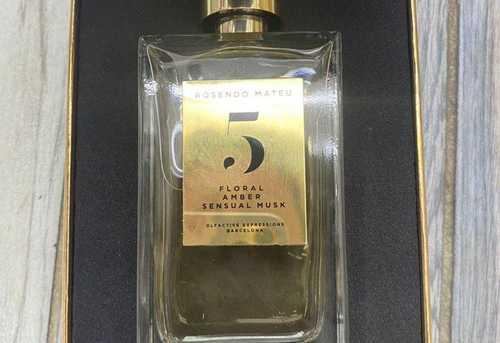 Rosendo Mateu 5 Floral Amber Sensual Musk 100 ml