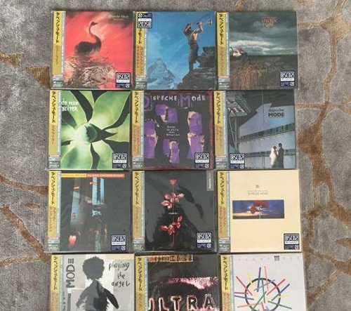 Depeche mode 12 CD Blu-spec japan mini LP