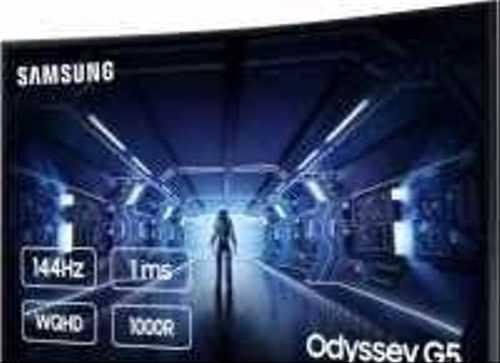 32" Монитор Samsung Odyssey G5 C32G55tqwi черный
