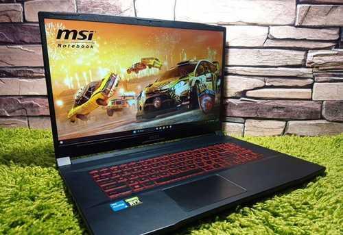 17" Мега игровой MSi Core i5-11400 + RTX 3050