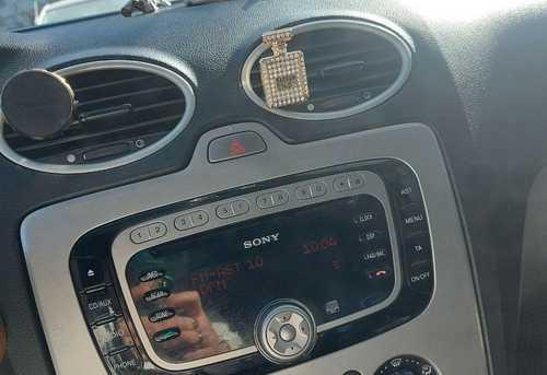 Автомагнитола sony ford fokus 2 с рамкой