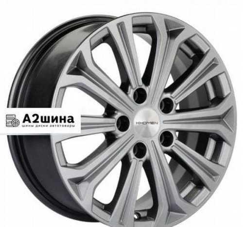 Диски Khomen Wheels KHW1610 (Toyota/Suzuki) Gray 6
