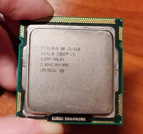 Процессор Intel Core i5-760 (lga 1156)