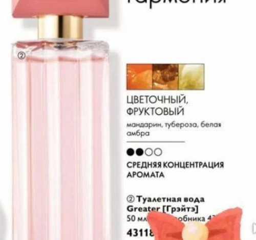 Парфюмерия oriflame