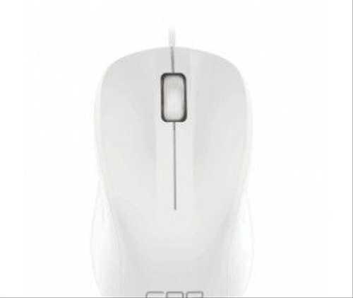 CBR CM 131 White, Мышь проводная, оптическая, USB