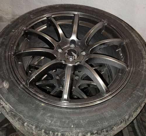 Диски r18 5x114.3 (advan racing)