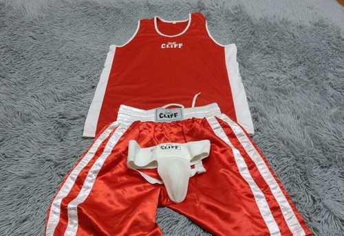 Форма боксерская cliff, красная, р.XL