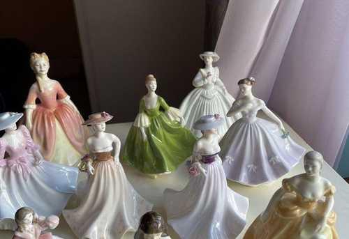 Статуэтки Royal Doulton, Coalport, Wedgwood.Англия