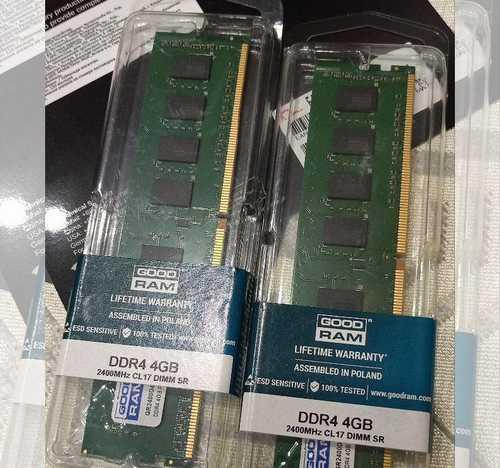 Оперативная память ddr4 4gb для пк