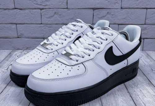 Кроссовки Nike Air Force 1 Low White Black Sole