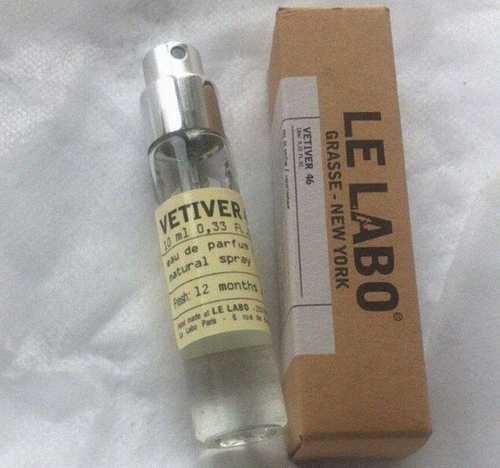 Туалетная вода LE labo Vetiver 46 10 мл пробник