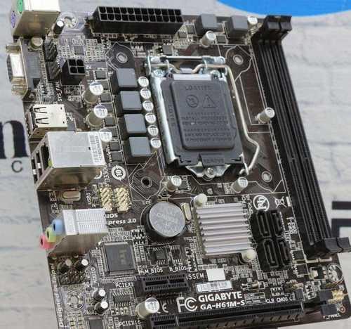 Материнская плата gigabyte GA-H61M-S (LGA 1155)