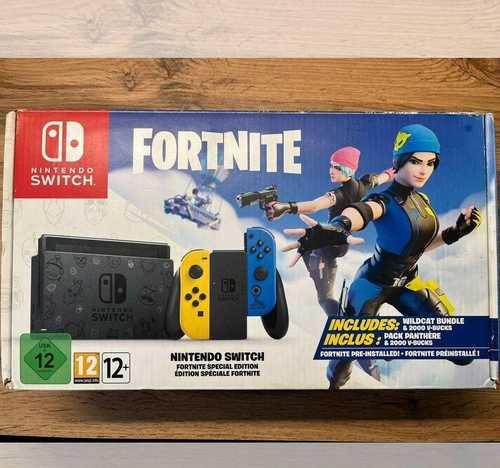 Nintendo switch 2 rev fortnite edition прошитый