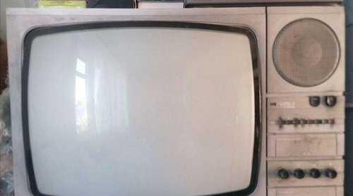 Телевизор цветной Чайка ц280д СССР