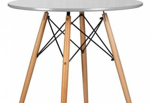 Новый Eames стол круглый 80 см светло серый