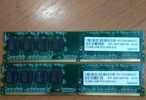 Оперативная память ddr2 1gb