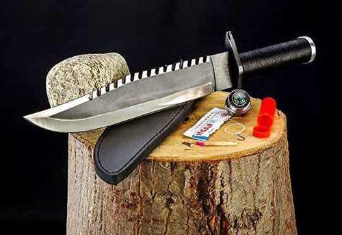 Нож туристический Rambo 2, нож для выживания боуи