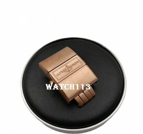Застежка для часов Ulysse Nardin 20мм розовое зол