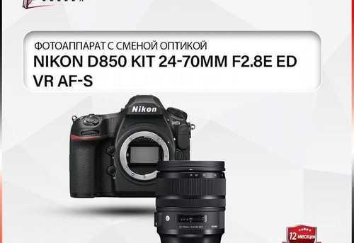Nikon D850 KIT 24-70MM F/2.8E ED VR AF-S