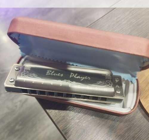 Диатоническая губная гармошка easttop PR020AL A ка