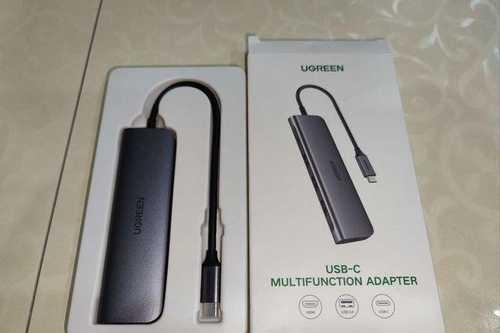 Ugreen USB-C адаптер с зарядкой и hdmi