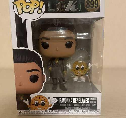 Funko POP TV Loki: Ravonna Renslayer with Miss Min