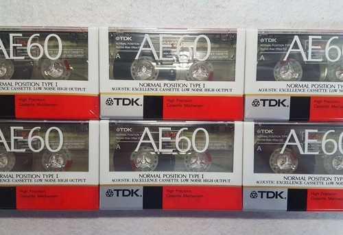 Аудиокассеты TDK AE 60