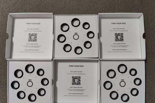 Oura ring sizing kit gen 3 (примерка по России)