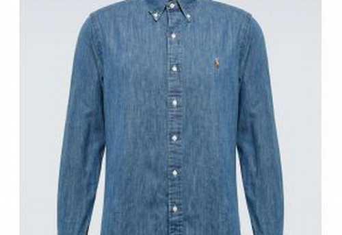 Джинсовая рубашка Polo Ralph Lauren, синий