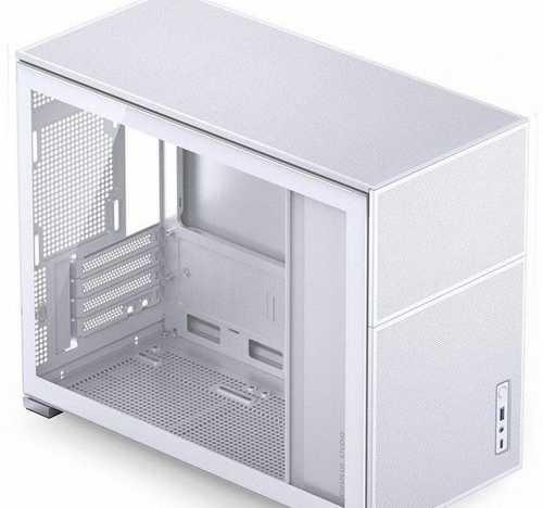 Jonsbo D31 mesh White matx без бп, боковая панель из закаленного стекла, mini-ITX, micro-ATX, белый