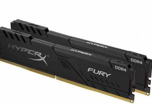 Оперативная память DDR4 8Gb HyperX Fury (2x4Gb)