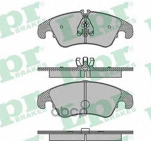 Колодки тормозные audi A4/A4 allroad/A5/Q5 1.8-3.2