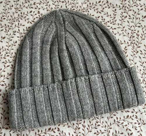 Шапка Uniqlo Heattech серая