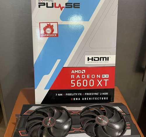 Видеокарта sapphire pulse AMD Radeon RX 5600XT