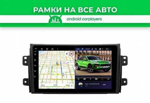 Переходная рамка SX4 2006-14 9" black