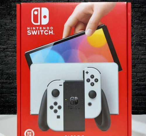 NEW Nintendo Switch Oled Белый   128gb