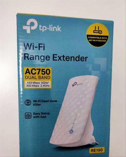 Усилитель Wi-Fi сигнала TP-link RE190